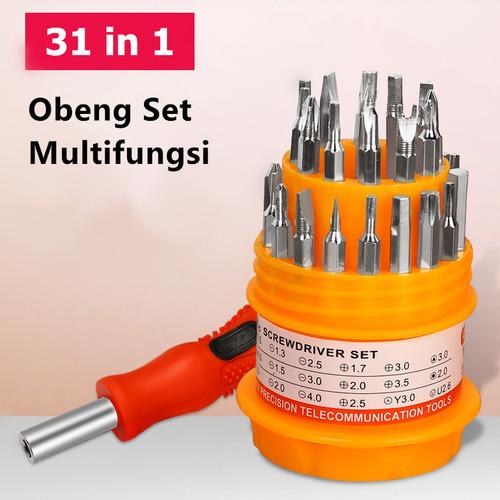 Jual Obeng Set Hp Multi 31 in 1 Screwdriver Handphone Laptop - Kota ...