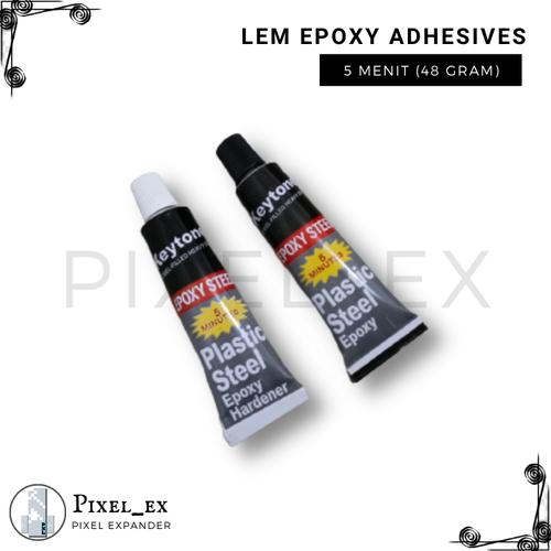 Jual Lem Besi Campur / Plastic Steel / Stil Epoxy 5 Menit Super Poxy ...