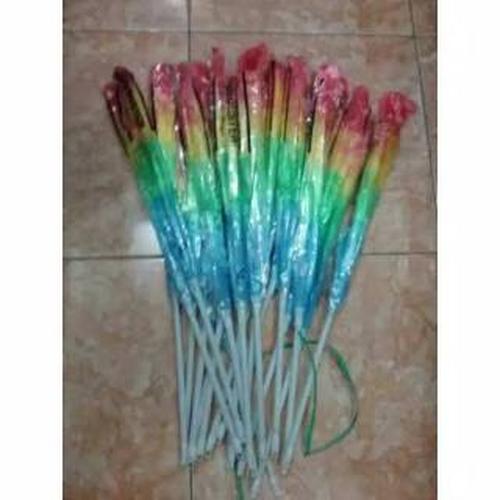 Jual Kemoceng Tali Rafia Duster Kemucing Sulak Rainbow Plastik KECIL ...