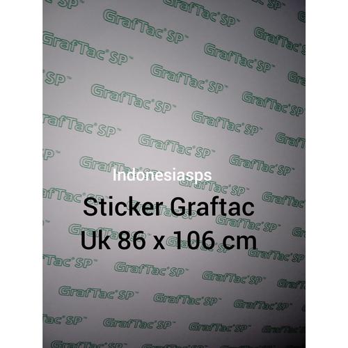 Jual Sticker Graftac SP warna putih ukuran 86x106 cm stiker vinyl ...