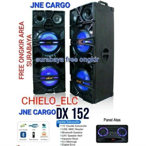 Jual SPEAKER DAT DX152 DX 152 (VIA JNE CARGO) SPEAKER AKTIF DAT DX 152 - Kota Surabaya - Chielo ...