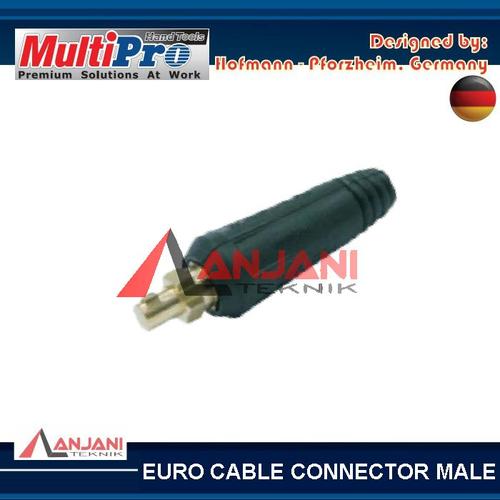 Jual KONEKTOR KABEL LAS MALE 10-25 MM MULTIPRO EURO CABLE CONNECTOR SOCKET - Kota Surabaya ...