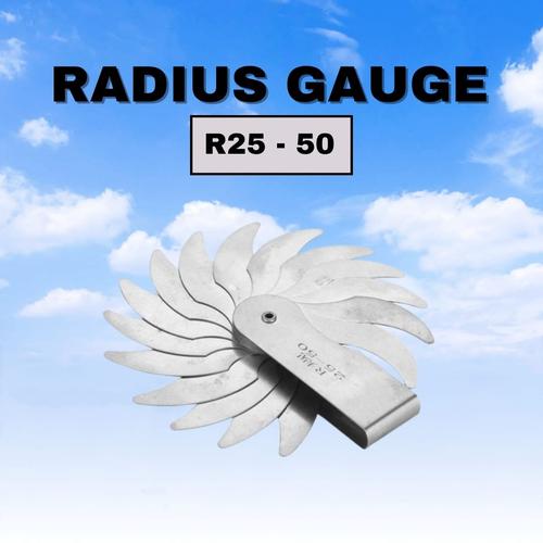Promo Radius gauge mal radius R1 sampai R100 - R25-50 - Kab. Bekasi ...