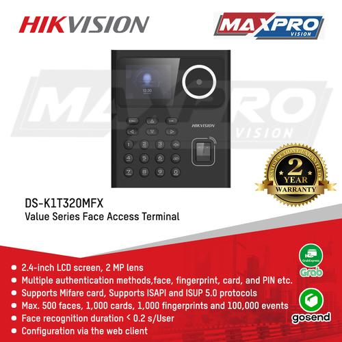 Jual DS-K1T320MFX - HIKVISION ACCESS CONTROL - Jakarta Barat - Maxpro ...