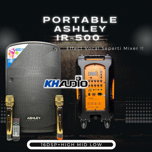 Jual Speaker Portable Wireless Ashley IR 500 Original 12 inch Bluetooth ...