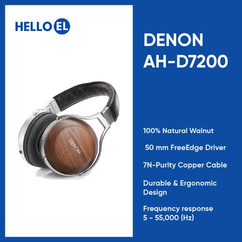 Jual Denon AH-D7200 Over-Ear Premium Professional Hi-Res Headphones ...