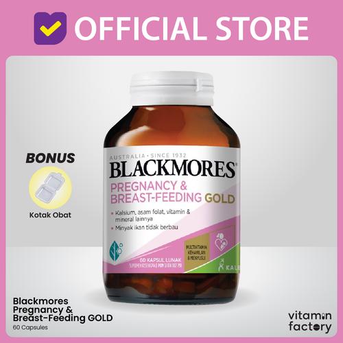Jual Blackmores Pregnancy Breastfeeding Gold BPOM Kalbe Original 60 ...