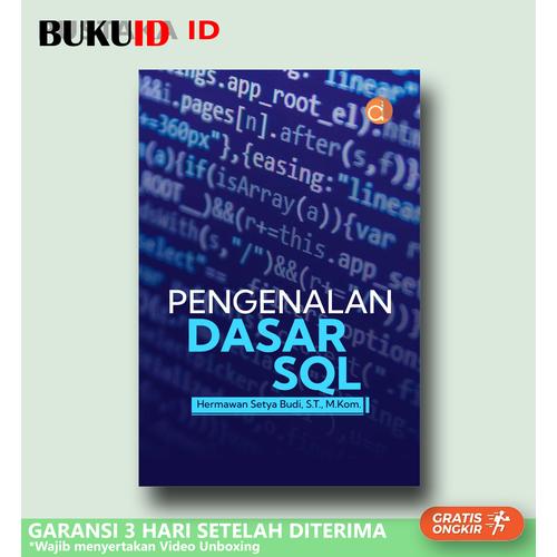 Jual Buku Pengenalan Dasar SQL - Kota Tangerang - Pustaka ID | Tokopedia