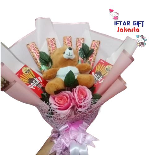 Jual Snack Bucket / Buket Coklat / Buket bunga Snack Jajan coklat ...