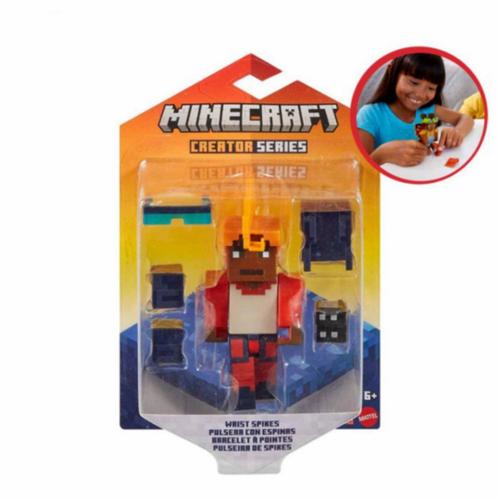 Jual Mainan Anak Minecraft Creator Series Wrist Spikes Figure - Mattel ...