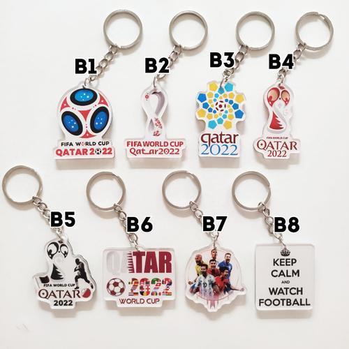 Jual Keychain Sepak Bola Piala Dunia FIFA World Cup Qatar 2022 Football ...
