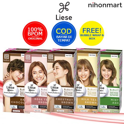 Promo Liese Creamy Bubble Color 108ml - Rose Tea Brown - Jakarta Utara ...