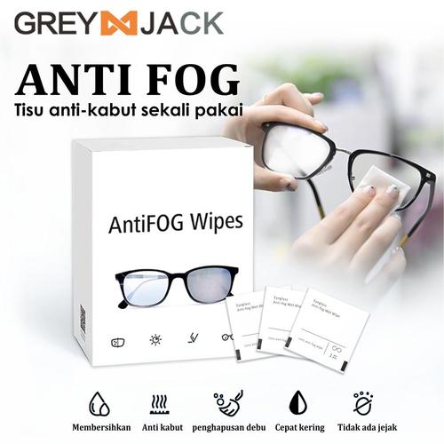 Jual Grey Jack Wipes Anti Fog Tisu Pembersih Lensa Kacamata Serbaguna ...