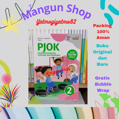 Jual Buku PJOK Kelas 2 SD Kurikulum Merdeka Erlangga - Jakarta Pusat - Mangun Shop_ | Tokopedia