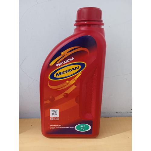 Jual OLI PERTAMINA MESRAN SAE 40 1 LITER - Kab. Tangerang ...
