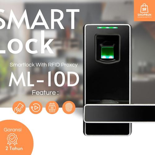 Jual Smart Door Lock | Handle Pintu Digital | ML10D | Fingerprint ...