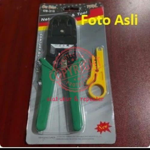 Jual Tang Krimping Tools RJ 45 RJ 11 Crimping Tool RJ45 RJ11 Tang ...