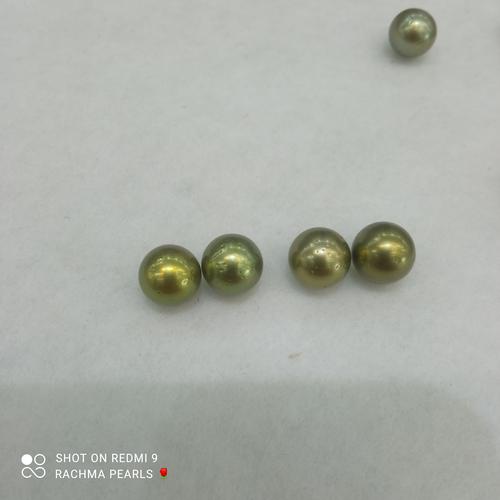 Jual Loose pearl mutiara air laut warna hijau lombok Pearl grade A ...