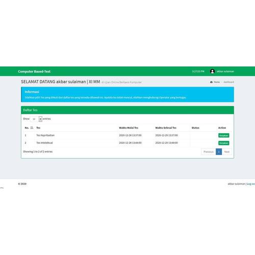 Jual Program Aplikasi CBT Ujian Online Berbasis Web - Jakarta Pusat - Gogoostore | Tokopedia