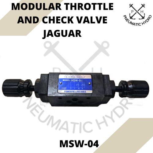 Jual MODULAR THROTTLE AND CHECK VALVE JAGUAR MSW-04 / MSW - 04 - Jakarta Barat - Pneumatic Hydro ...