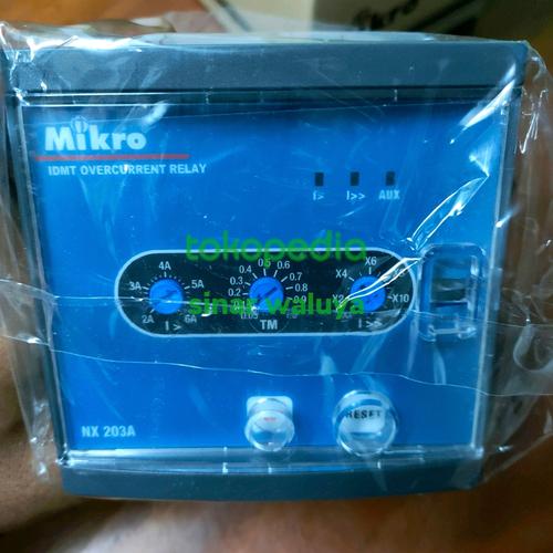 Jual MODUL MIKRO IDMT OVERCURRENT RELAY / OCR TYPE : NX203A - 50HZ ...