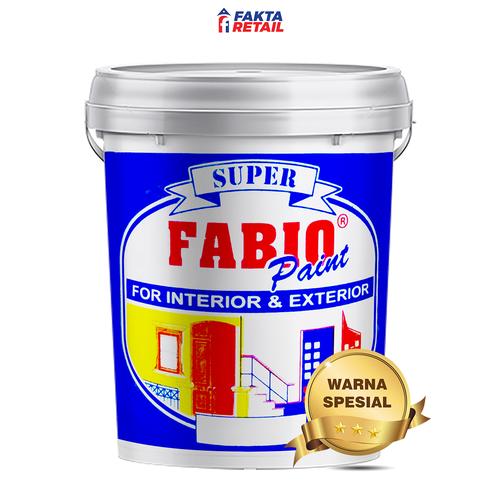 Jual Cat Tembok Cat Dinding Super Fabio Paint 25kg - Warna Spesial ...