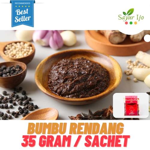 Jual Bumbu Rendang Dapur 35 Gr/Sachet Fresh Rempah Racik Instan Koki ...