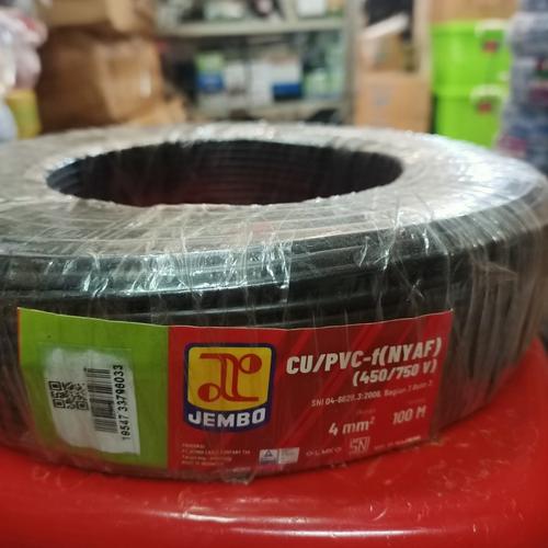 Jual Kabel Listrik JEMBO NYAF 4 mm per meter - Hitam - Jakarta Pusat ...