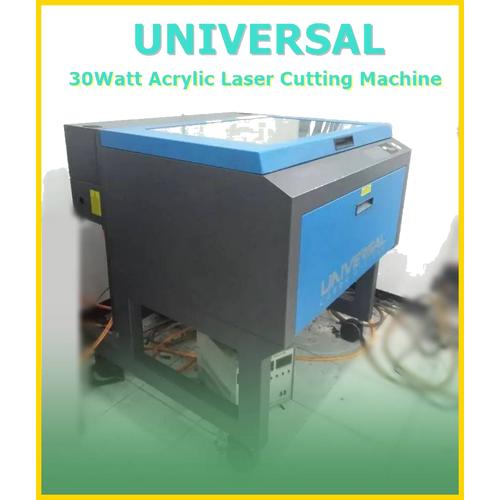 Jual Universal 30 Watt Acrylic Laser Cutting Machine - Kota Surabaya ...