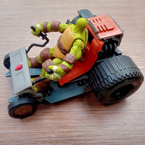 Jual Teenage Mutant Ninja Turtles TMNT Original Playmates with Car ...