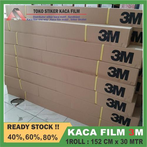 Promo Kaca Film 3M Black Beauty 40% 60% 80% ( 1 Roll 152 x 30 Meter ) - CS 40% - Kota Bekasi ...