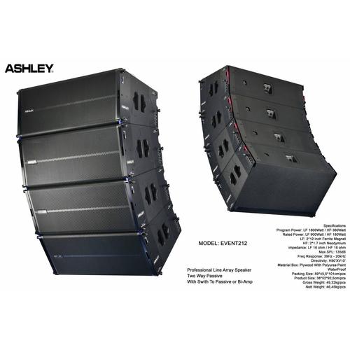 Jual SPEAKER ASHLEY LINE ARRAY PASIF EVENT 212 EVENT212 ORIGINAL ...