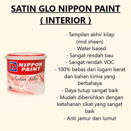 Jual CAT TEMBOK INTERIOR NIPPON PAINT - QUAKER GRAY/N2005P - Satin Glo ...