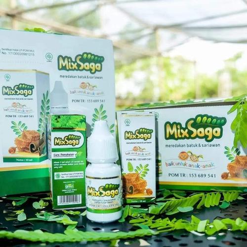 Jual Mix Saga 10ml Obat Batuk & Sariawan - Kab. Bekasi - Perwira Herbal ...