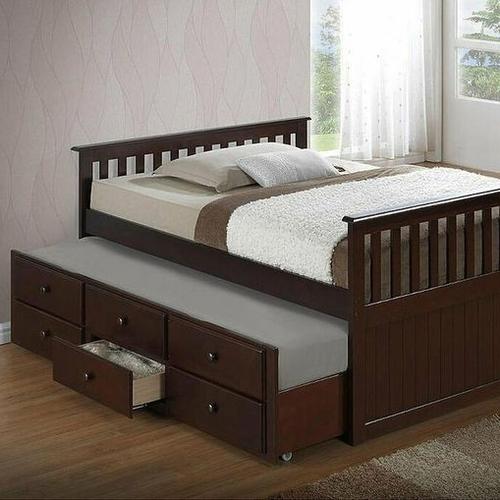 Jual Dipan minimalis doble bad tempat tidur mininalis laci ranjang jati ...