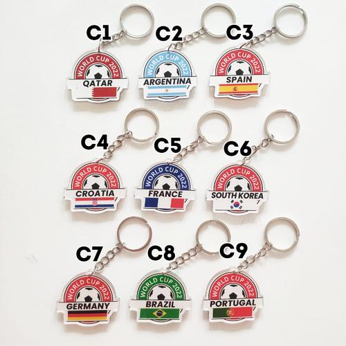 Jual Keychain Sepak Bola Piala Dunia FIFA World Cup Qatar 2022 Football ...