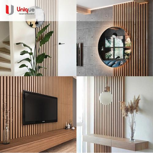 Jual WallPanel PVC Kisi Kisi Vertical / Wall Panel Dinding / Wood Panel ...