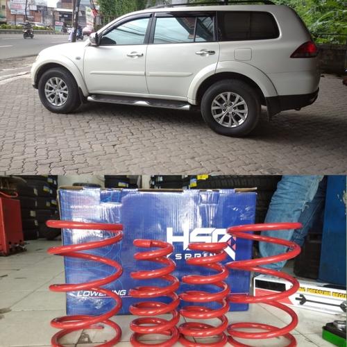 Jual jual per mobil lowering kit hsr pajero dengan ukuran 4 jari rata ...