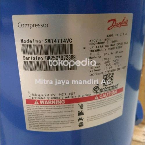 Jual Compressor Danfoss SM147T4VC 12PK R22 - Jakarta Barat - Mitra Jaya ...