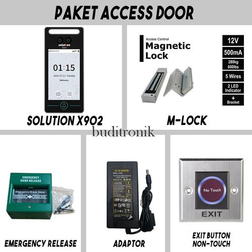 Jual Paket Access Control X 902 / Paket Akses Door / Paket Solution ...