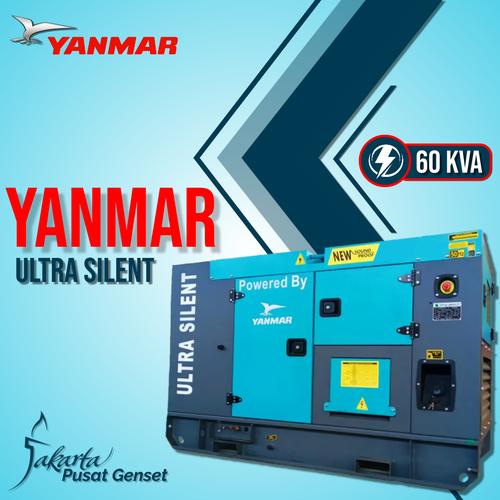 Jual Genset 60 KVA Yanmar Ultra Silent Diesel Solar - Kota Tangerang - Jakarta Pusat Genset ...
