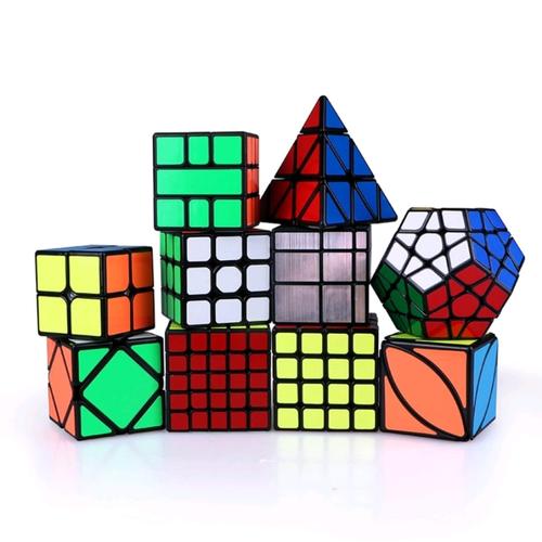 Jual Rubik Yj Yong Jun 3X3 Black Base Rubic Cube Yj guanlong glow in ...