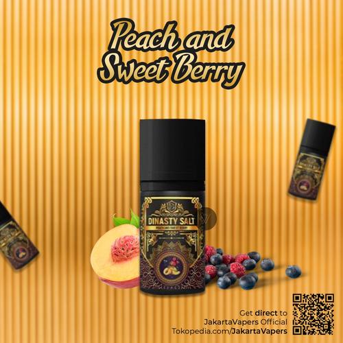 Promo Dinasty Peach And Sweet Berry Salt Nic 30ML by BDP - Liquid Dinasti - SALT 25MG 30ML - Kab ...