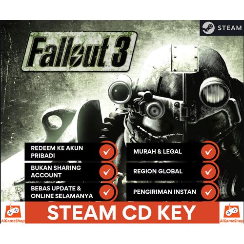 Jual Fallout 3 Original PC Game Steam - Kab. Pandeglang - ALGameShop ...