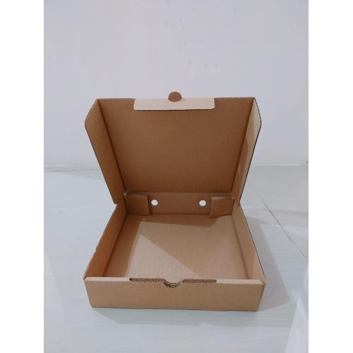 Jual Kardus BOX Die Cut Pizza Polos 20x20x4,5 Cm Single Wall, Tebal ...