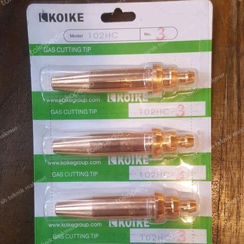Jual cutting tip koike acetylene 102hc no 3 - Jakarta Barat - anugrah teknik makmur | Tokopedia