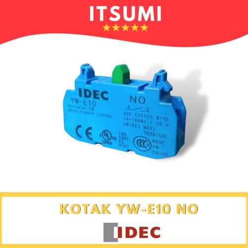 Jual Kontak Push Button Idec Idec YW-E10 NO Kontak Tombol Idec Idec YW ...