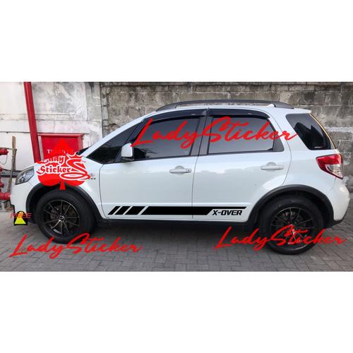 Jual STICKER X OVER STICKER STIKER MOBIL SUZUKI SX 4 X OVER SISI ...