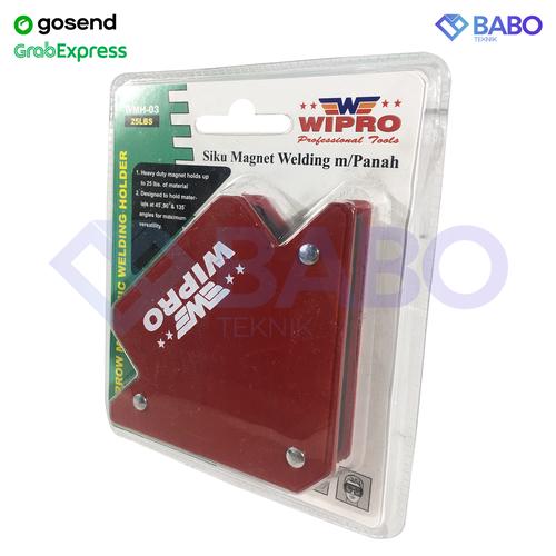 Jual SIKU MAGNET LAS 3 INCH 25 LBS WIPRO /MAGNETIC WELDING HOLDER 3 ...