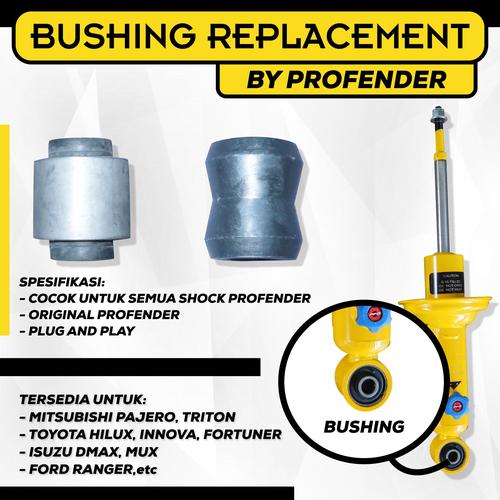 Jual Bushing Replacement Profender Shockbreaker Innova Fortuner Hilux ...